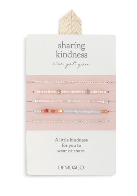 Sharing Kindness Set of 5 Bracelets – Blissful Branch